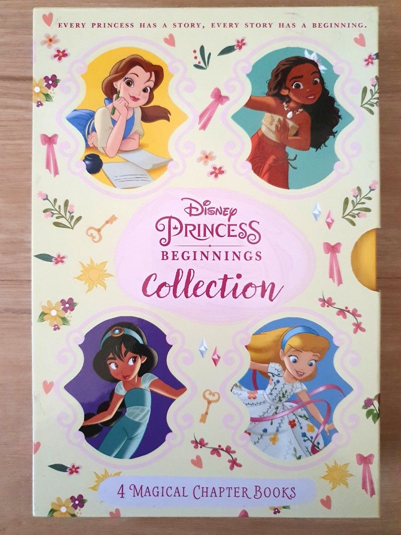 Disney Princess Beginning Collection 4 Books, Hobbies & Toys, Books ...