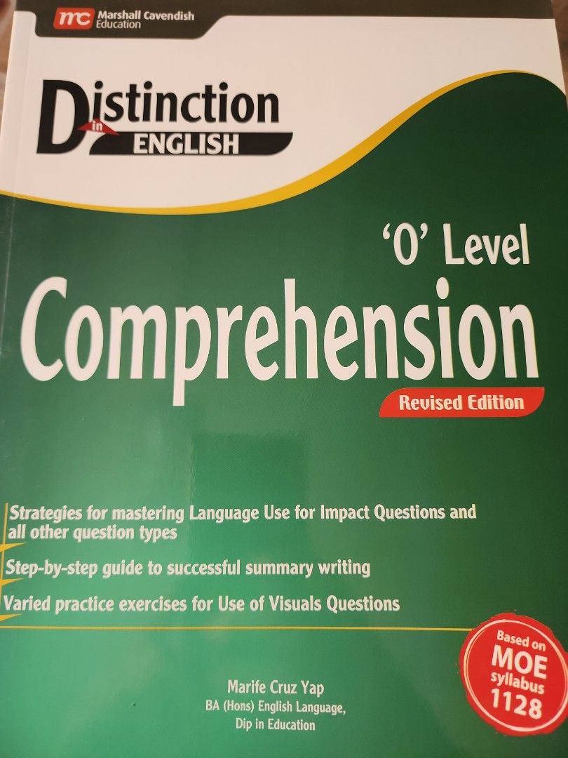 Distinction English 'O' level MArshall Cavendish, Hobbies & Toys, Books ...