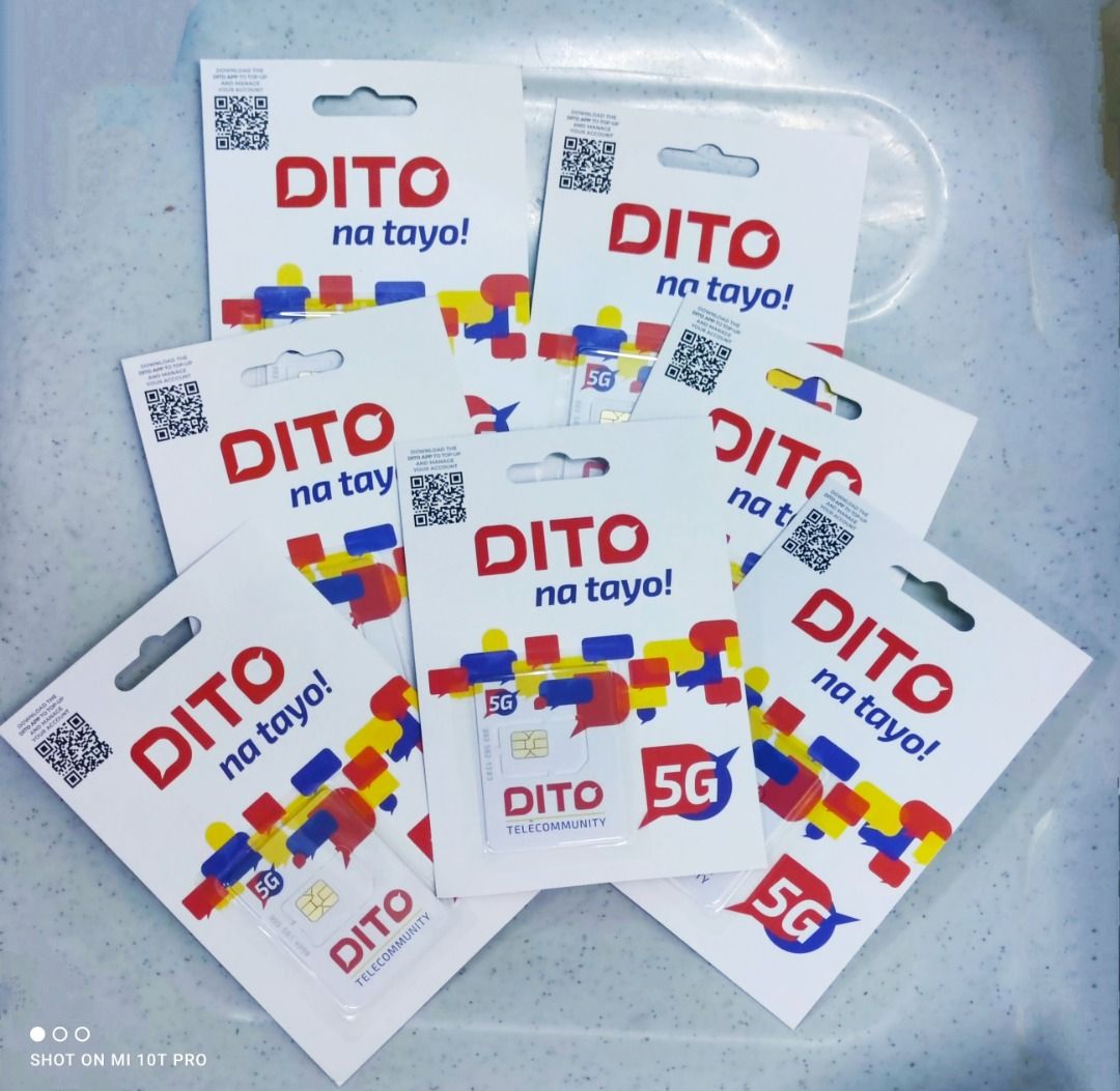 Dito 5G sim 1pc, Mobile Phones & Gadgets, Mobile & Gadget Accessories ...