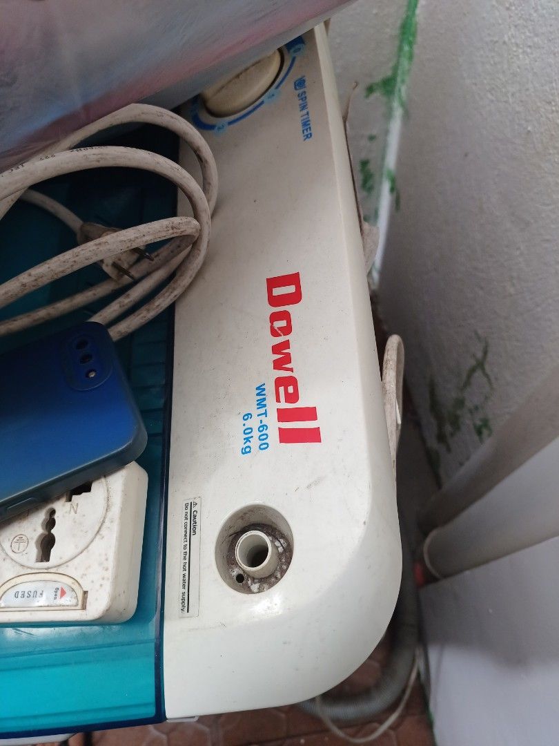 Dowell Washing Machine and Dryer 6.0kg twin tub on Carousell