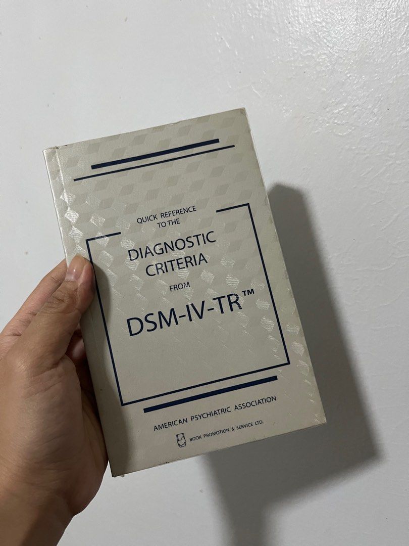 DSM IV-TR (Mini), Hobbies & Toys, Books & Magazines, Assessment Books ...