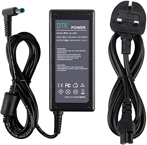 DTK Power Adapter DL-45W 19.5V 2.31A, TV & Home Appliances, Electrical ...