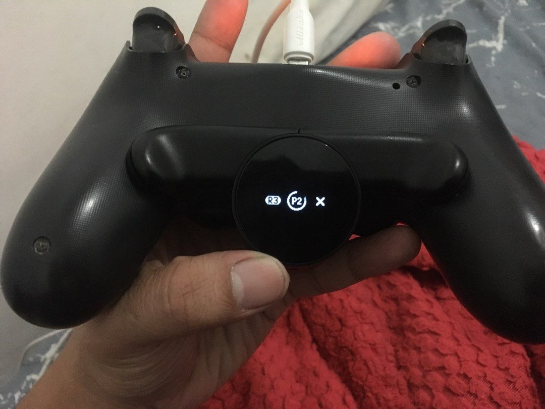 Dualshock V2 with Dualshock back buttons NEGO, Video Gaming, Gaming ...