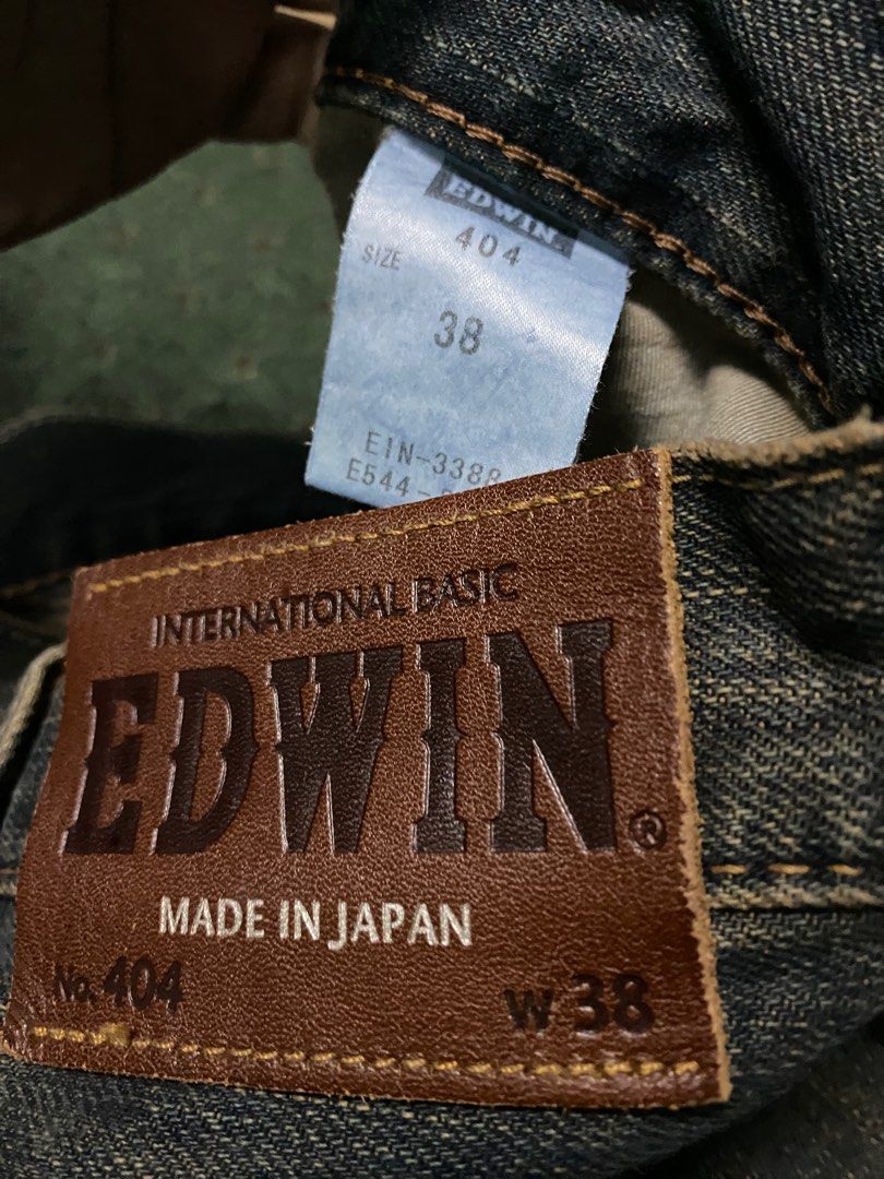 Edwin made in japan, Men's Fashion, Bottoms, Jeans on Carousell