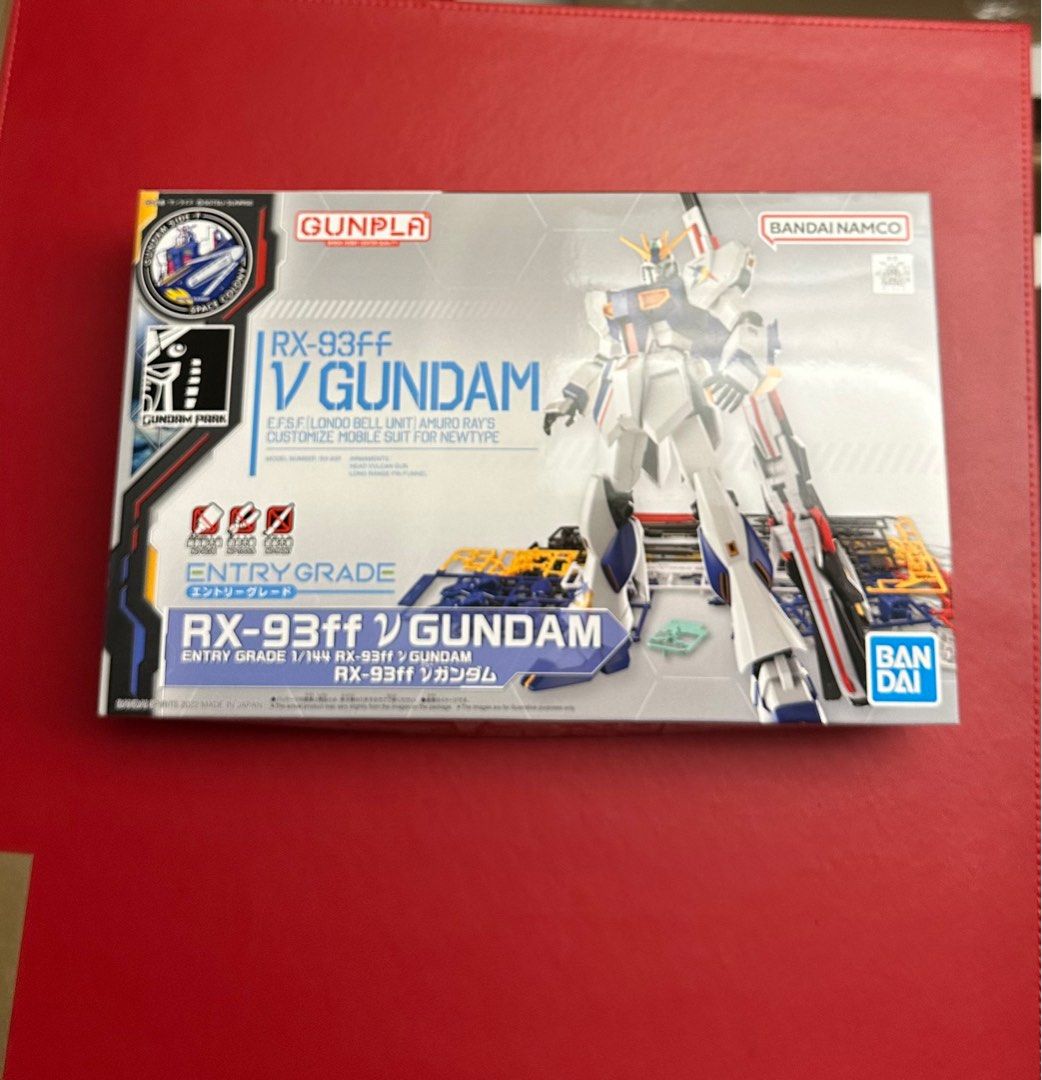 EG entry grade RX-93ff 福岡Nu Gundam, 興趣及遊戲, 玩具 & 遊戲類 - Carousell