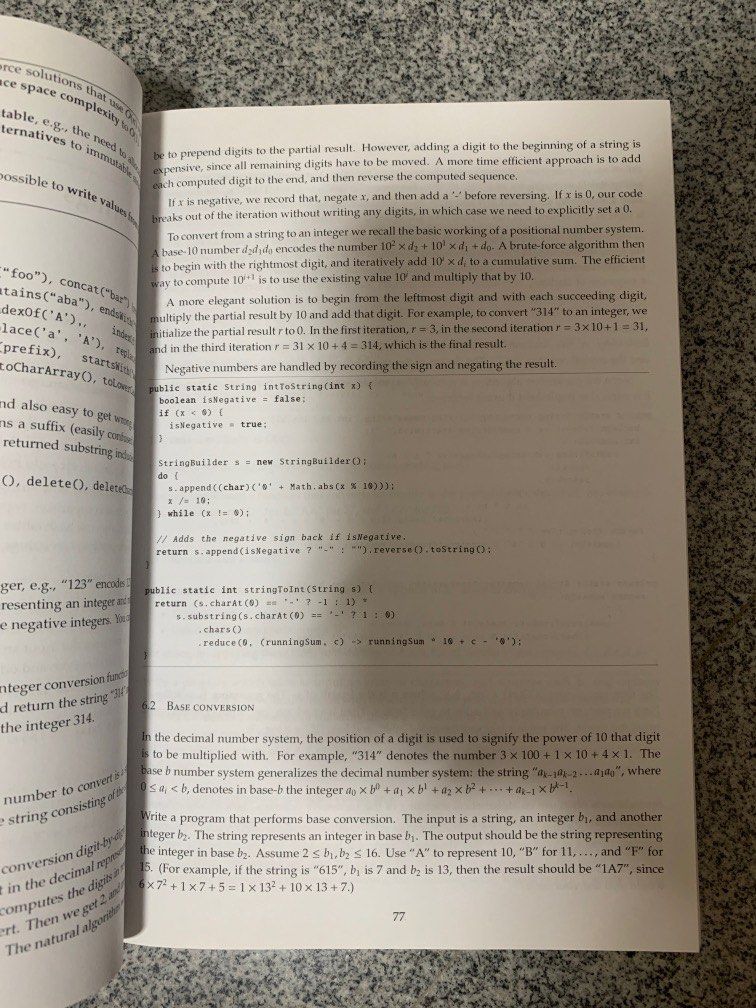 Elements Of Programming Interviews In Java, Hobbies & Toys, Books ...