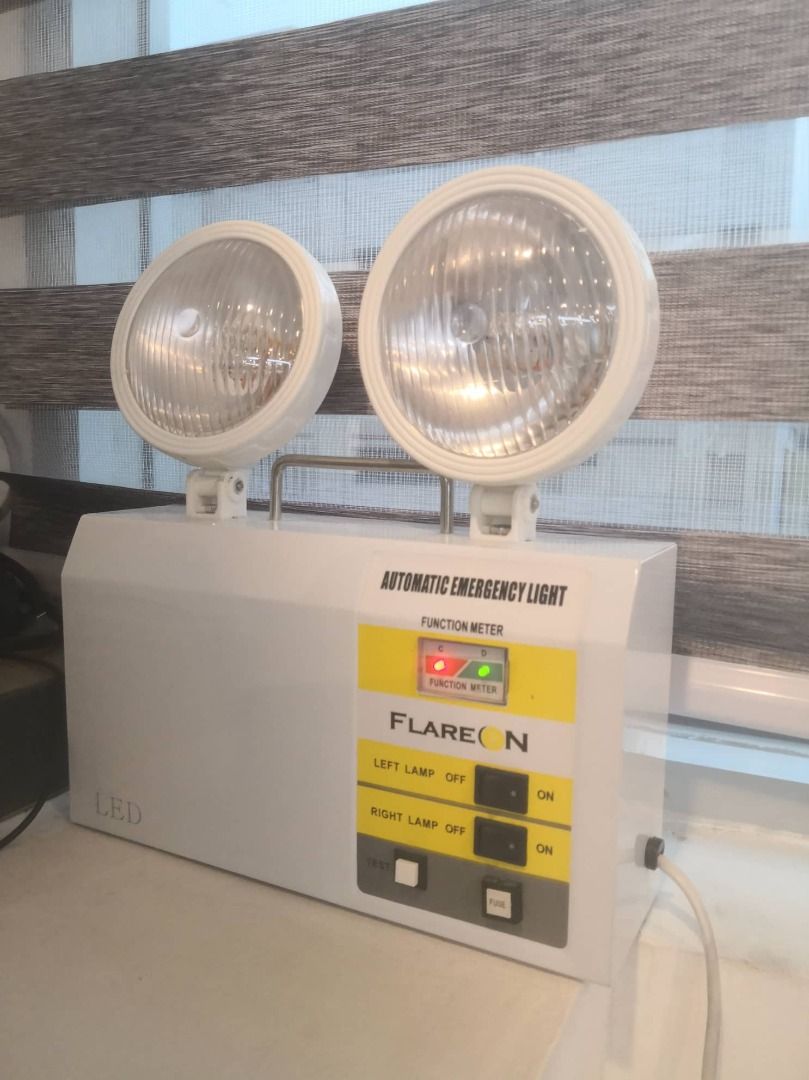 Emergency Light, Furniture & Home Living, Lighting & Fans, Lighting on ...