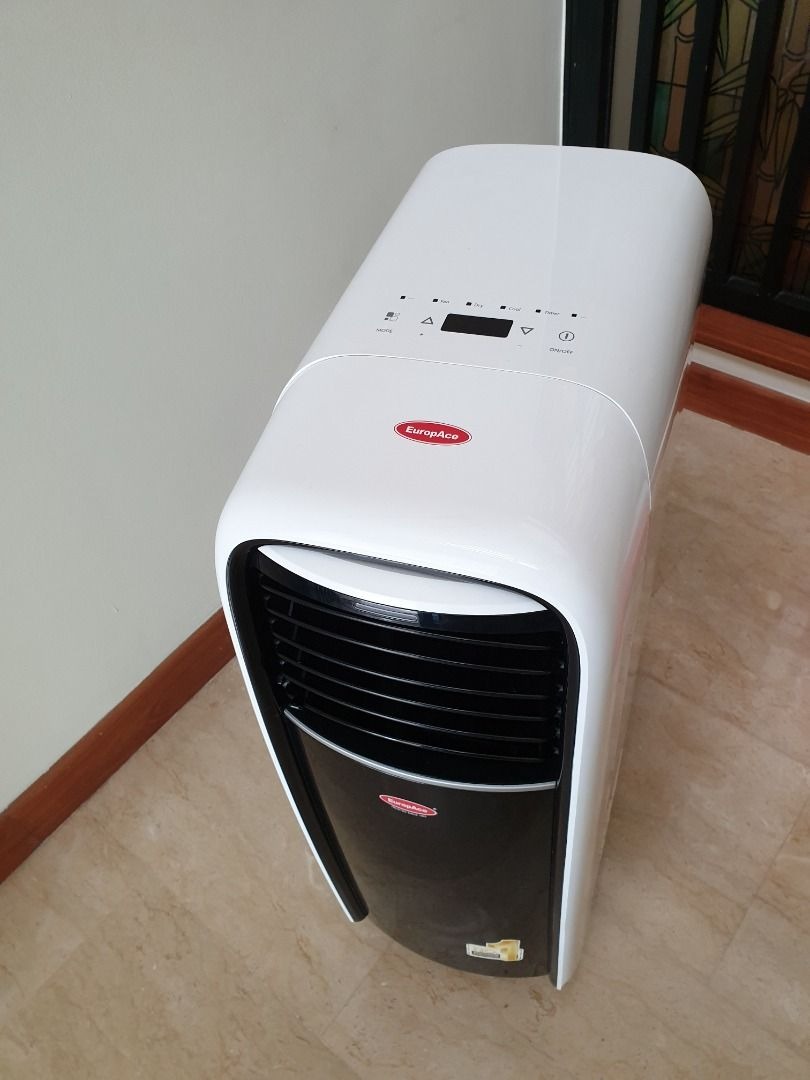 EuropAce 12000 BTU 4-in-1 Portable Aircon with Dehumidifier function ...