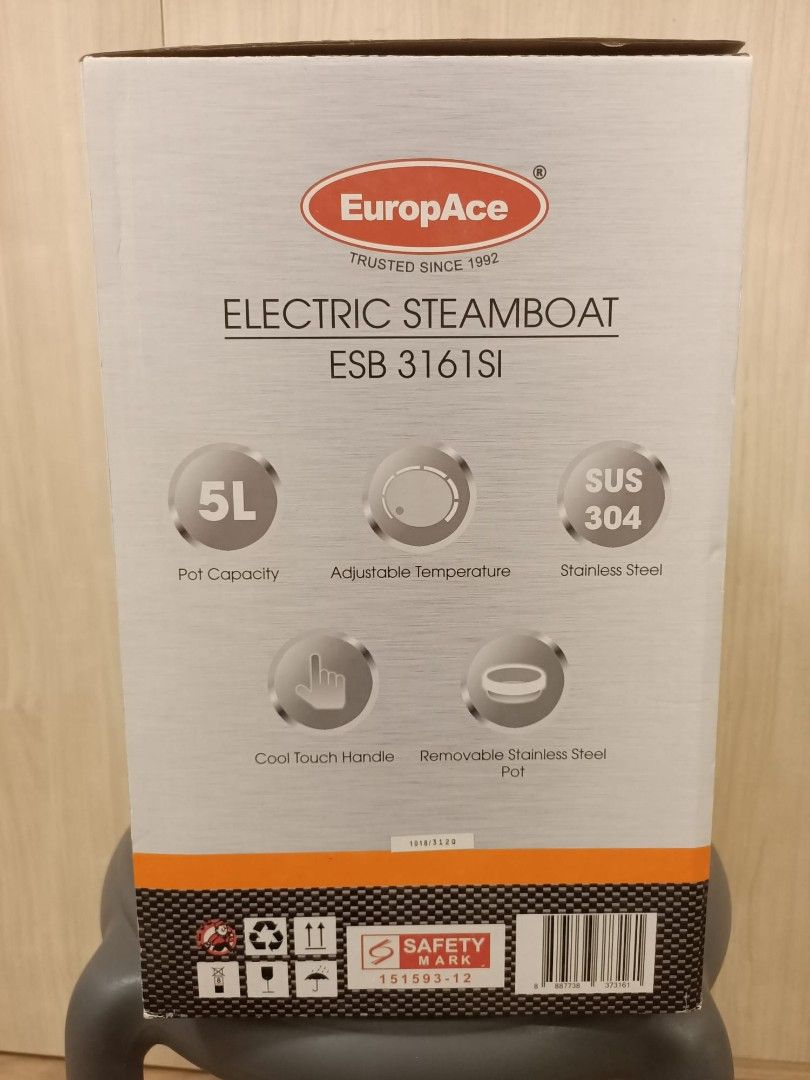 Europace 5L Electric Steamboat (for CNY!!!), TV & Home Appliances ...