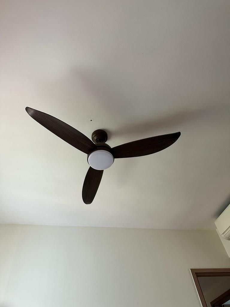FANCO B-STAR 3 52 Inch DC Motor Ceiling Fan with 3 tone LED Light and ...