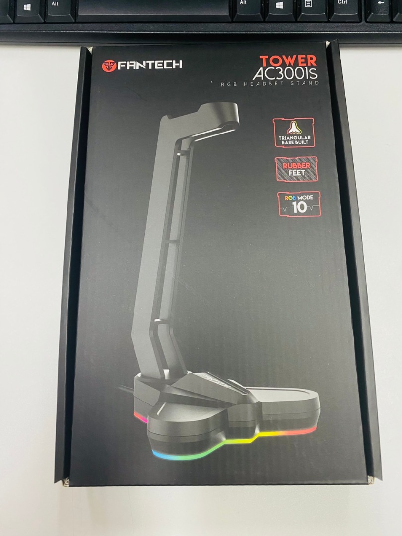 Fantech AC3001S-Blk Gaming Headset Stand Headphone Stand Bracket holder ...