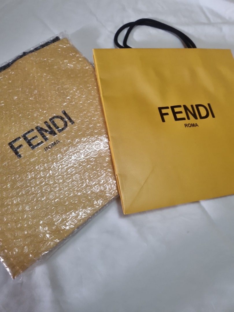 Fendi paper bags, Luxury, Bags & Wallets on Carousell