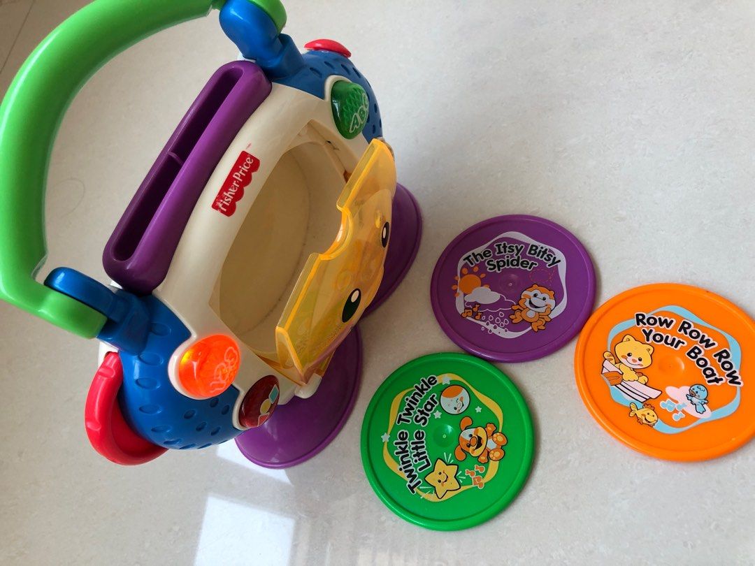 Fisher Price Laugh&Learn Sing-with-me cd player, Babies & Kids, Infant ...