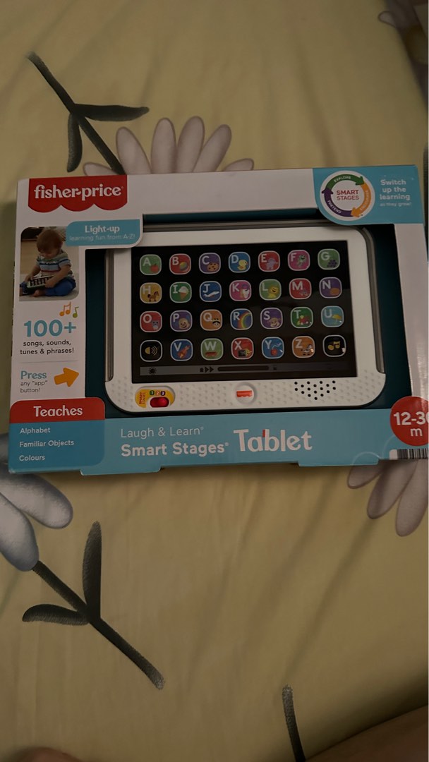 Fisher price Smart Stages Tablet, Hobbies & Toys, Toys & Games on Carousell
