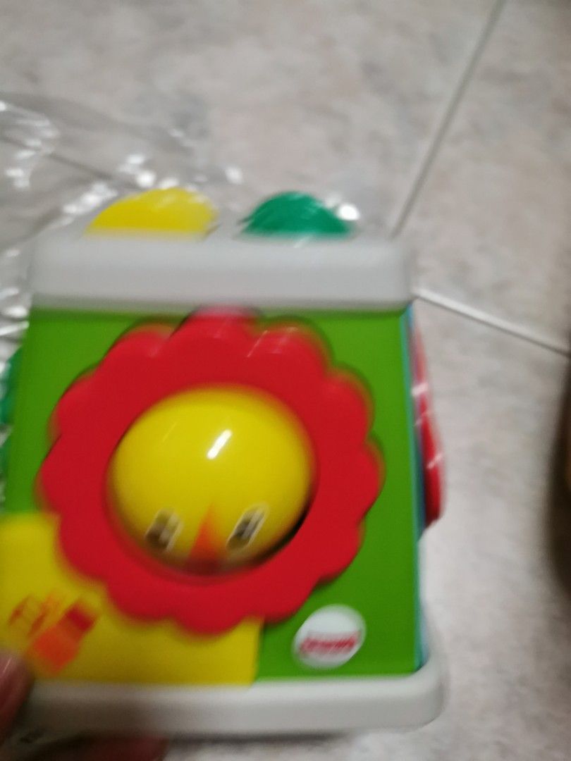 Fisher Price Take & Turn Activity Cube, Babies & Kids, Infant Playtime ...