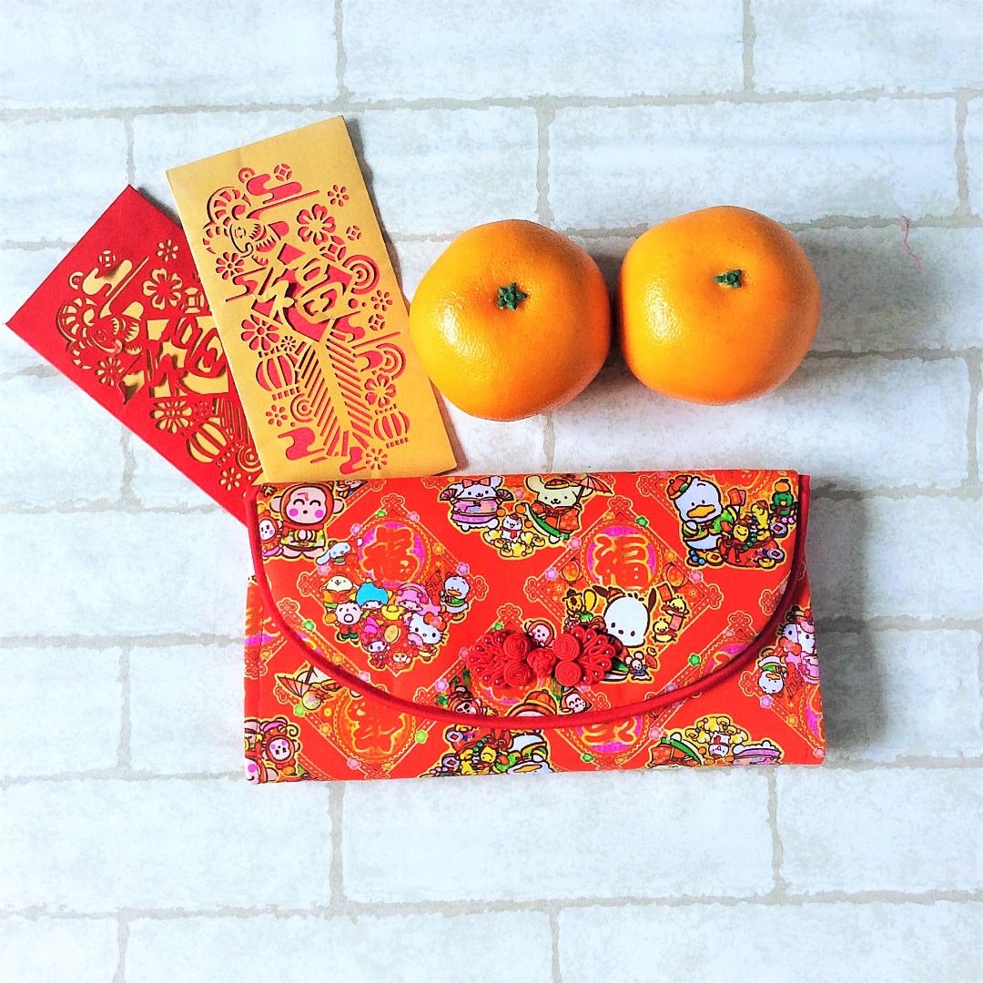 FLAP Ang Bao Organizer | Pouch for Red Packets | Flap Organiser 50 Red ...