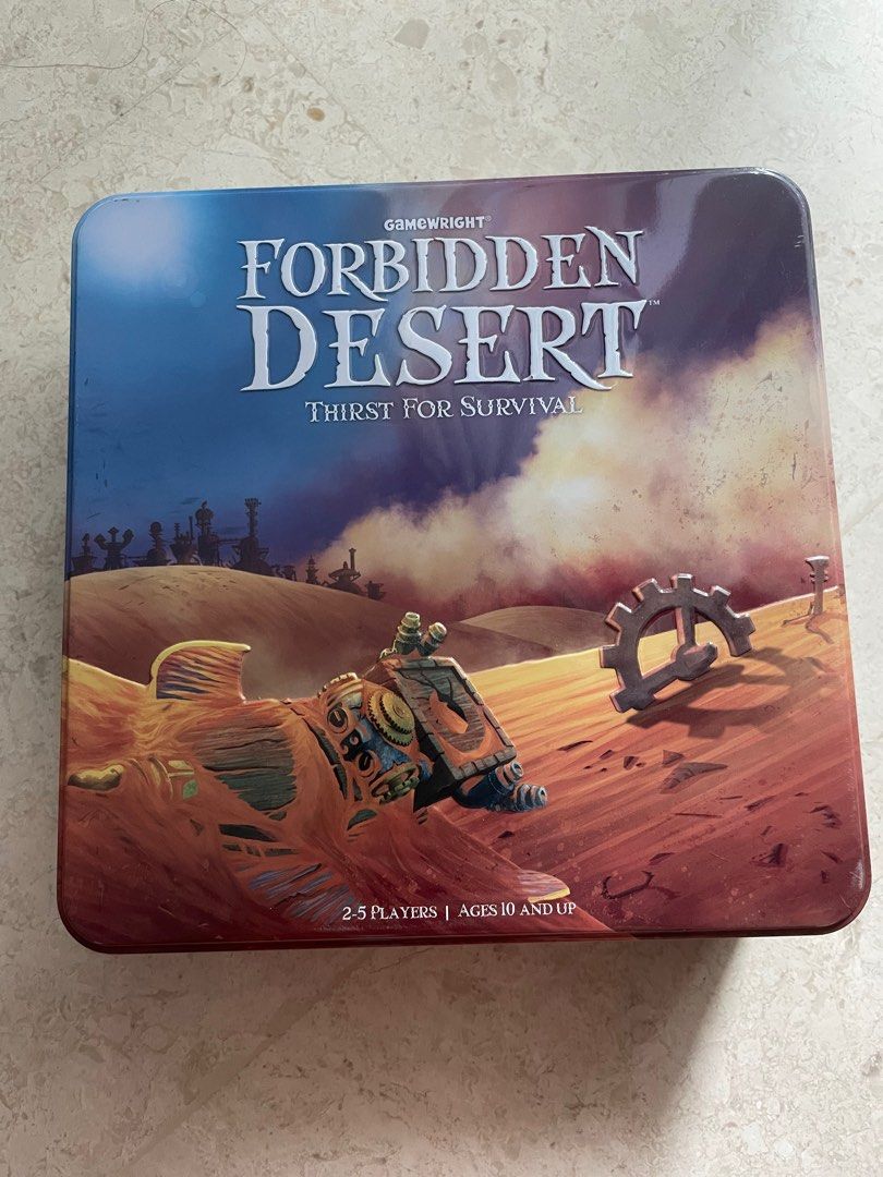 Forbidden Desert Board Game, Hobbies & Toys, Toys & Games on Carousell