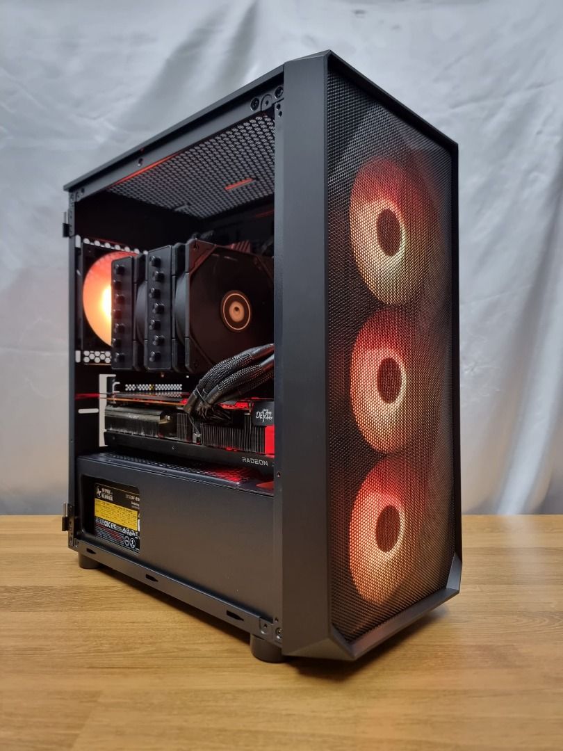 [FREE DELIVERY] RX 6800 XT RADEON RED DEVIL + RYZEN 5 7600X + B650M MSI ...