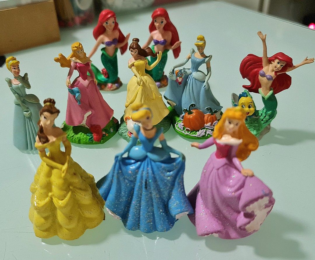 FREE Disney princesses figurines, Hobbies & Toys, Toys & Games on Carousell
