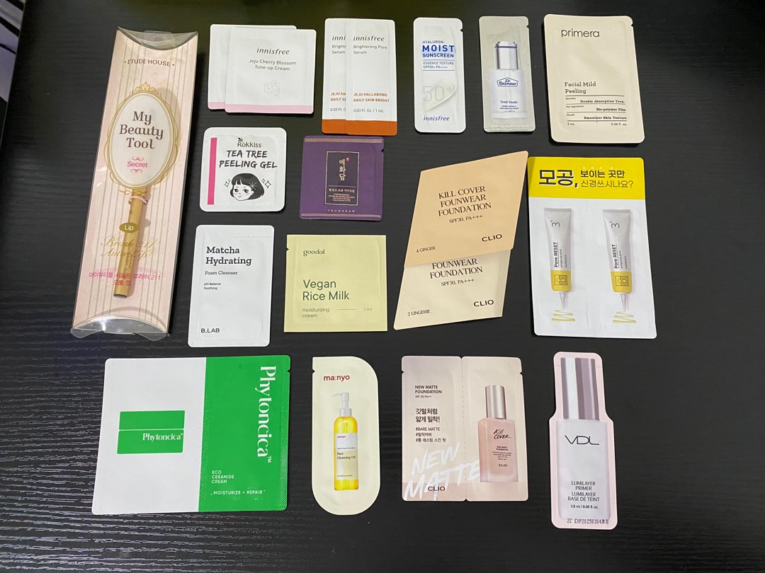 (Free) Samples from various brands, Beauty & Personal Care, Face, Face ...