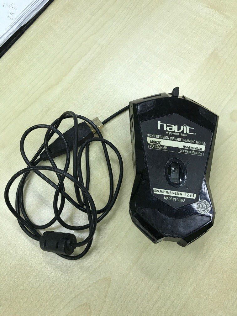 Gaming mouse- Havic, Computers & Tech, Parts & Accessories, Mouse ...