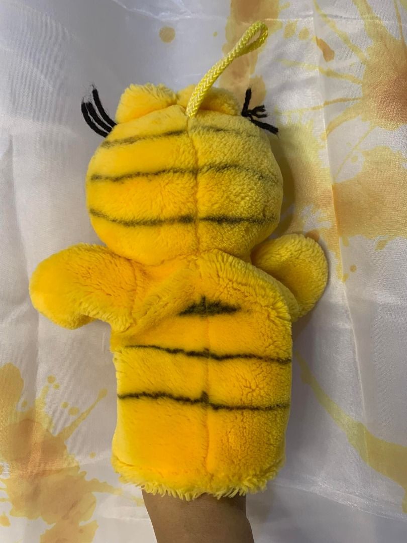 Garfield Hand Puppet Vintage Hardeye 10", Hobbies & Toys, Toys & Games ...