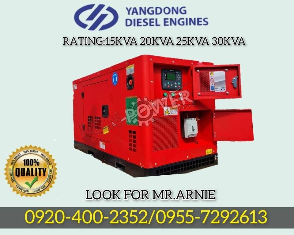 Generator Set - 25kva 75kva 100kva 115kva 145kva 175kva 200kva 225kva 250kva 275kva 300kva ...