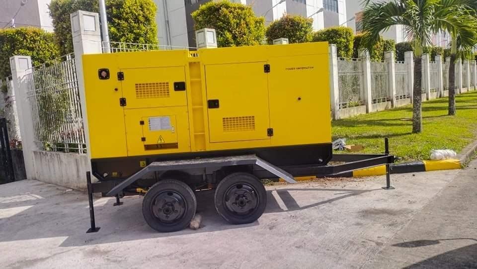 Generator with Trailer for sale 15kva 35kva 25kva 50kva 100kva 225kva 500kva 1000kva, Commercial ...