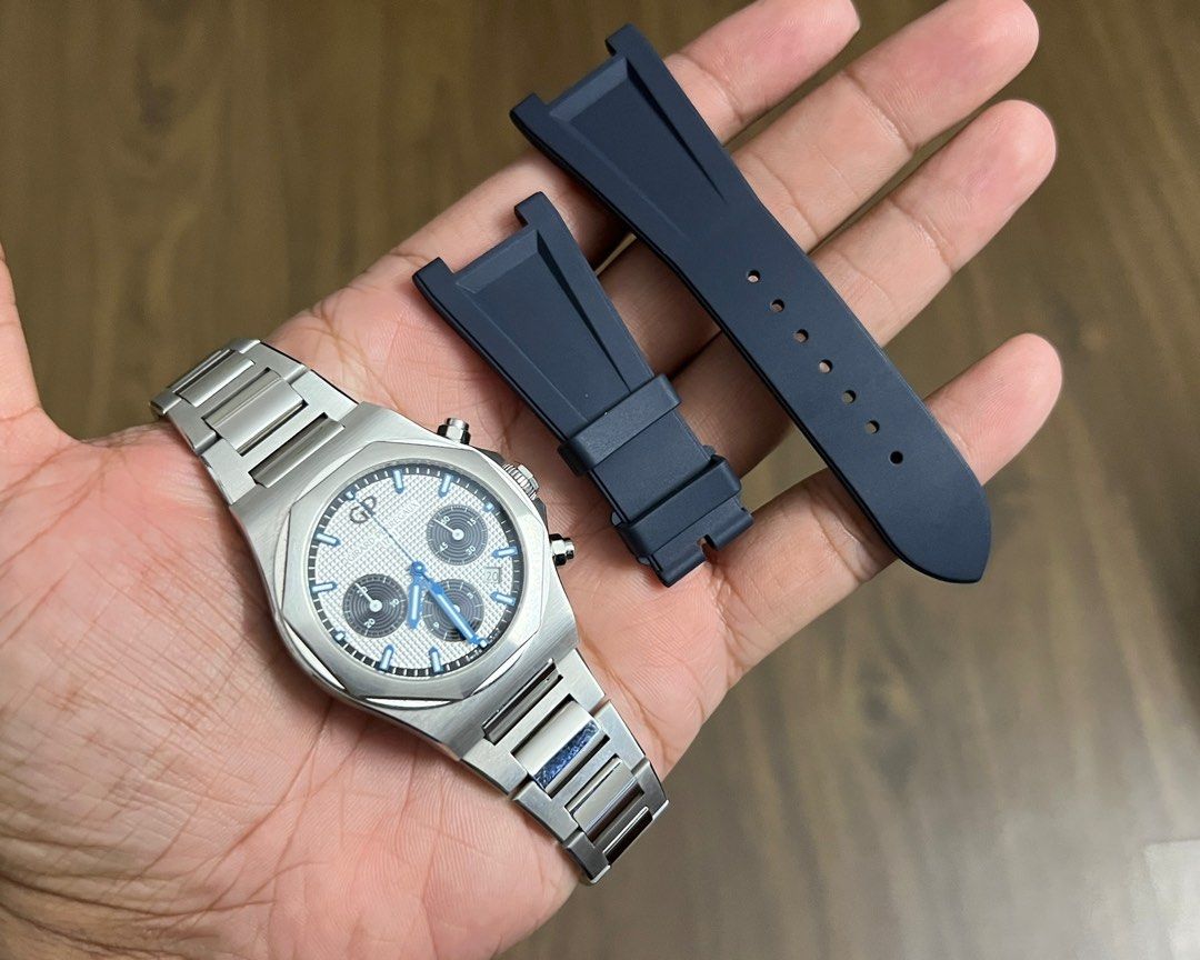 Gerard Perregaux Laureato Panda Chronograph, Luxury, Watches on Carousell
