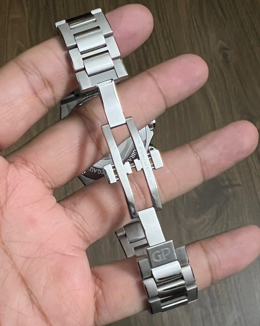 Gerard Perregaux Laureato Panda Chronograph, Luxury, Watches on Carousell