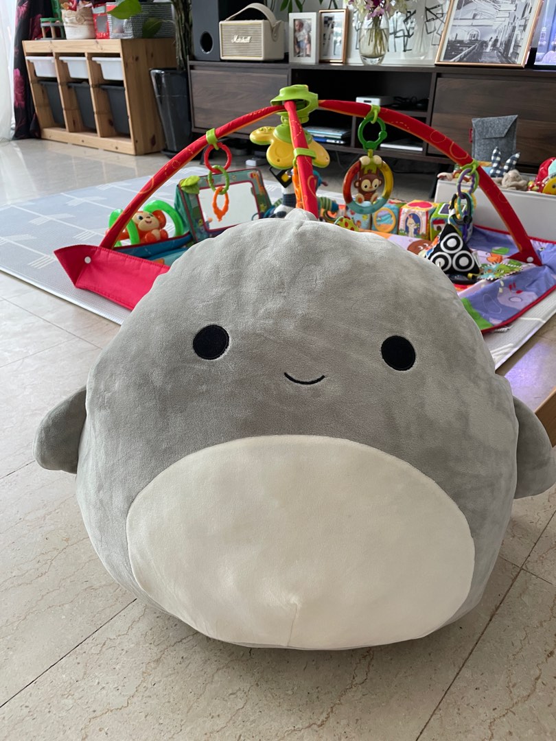 Giant plush shark, Hobbies & Toys, Toys & Games on Carousell