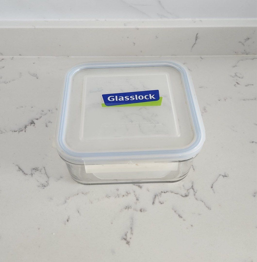 Glass lock containers, Furniture & Home Living, Home Improvement ...