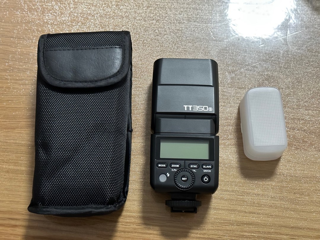 Godox TT350S, Photography, Photography Accessories, Flashes on Carousell
