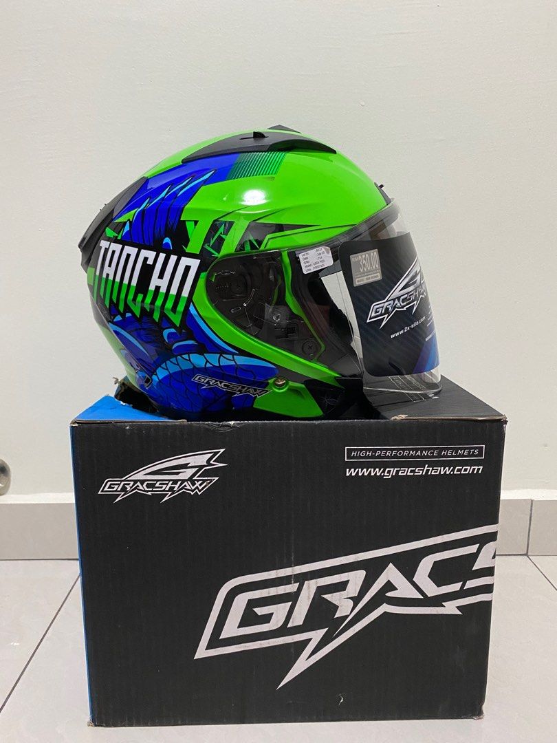 Gracshaw Helmet - Geomax, Auto Accessories on Carousell