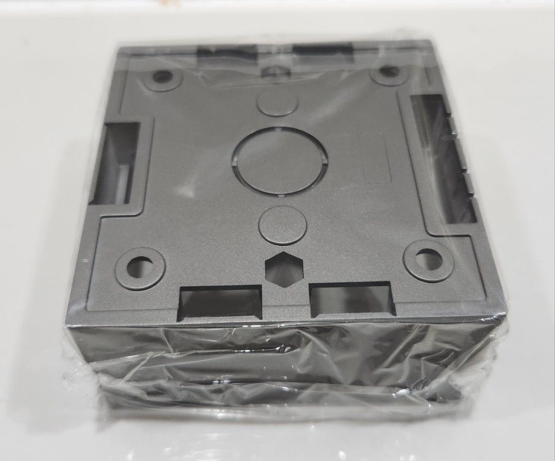 Gray Switch Socket Box for Single gang and Double gang, TV & Home ...