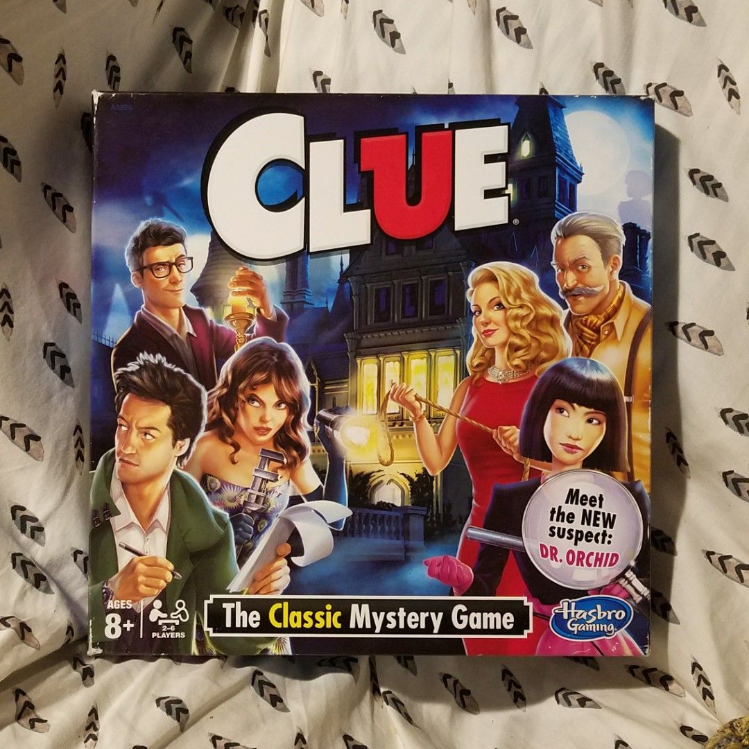 Hasbro Clue Board Game (Unsealed), Hobbies & Toys, Toys & Games on ...