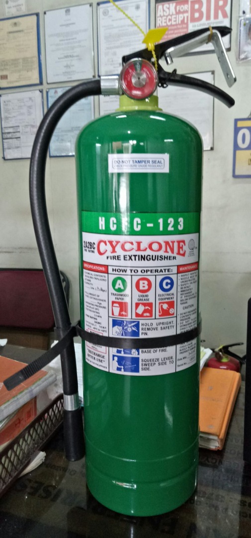 HCFC - 123 Fire Extinguisher, Commercial & Industrial, Industrial ...
