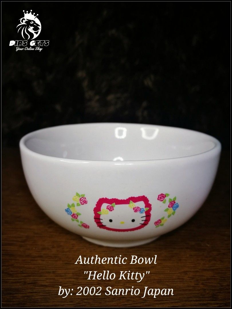 Hello Kitty, Authentic Sanrio Bowl, Hobbies & Toys, Memorabilia ...