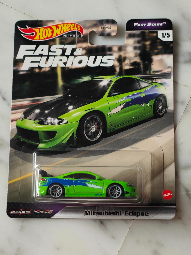 Hot Wheels Mitsubishi Eclipse from Fast & Furious Fast Stars series ...