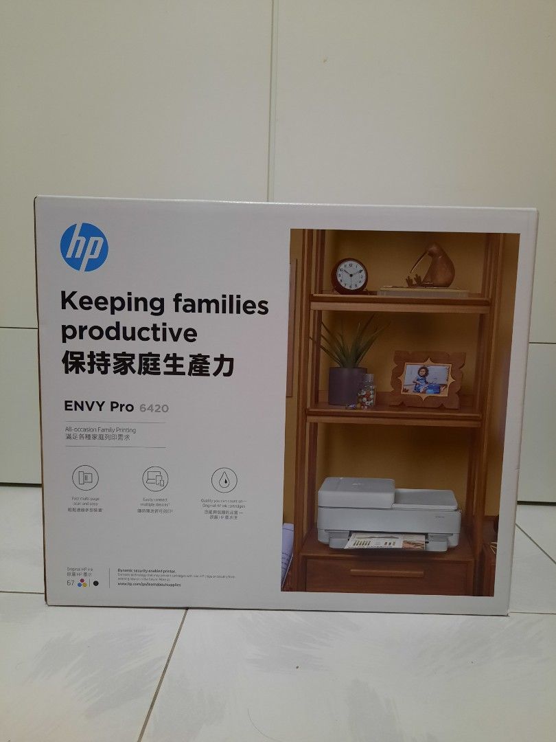 HP Envy Pro 6420 ink jet printer, Computers & Tech, Printers, Scanners ...