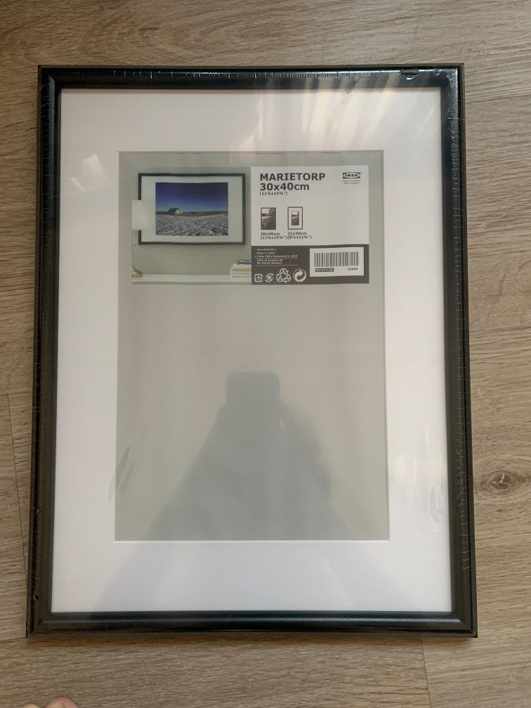 IKEA FRAME MARIETORP 30cm x 40cm, Furniture & Home Living, Home Decor, Frames & Pictures on ...