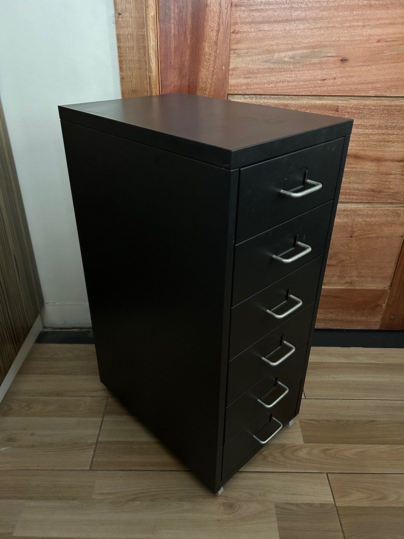 IKEA HELMER DRAWER UNIT, Furniture & Home Living, Office Furniture ...
