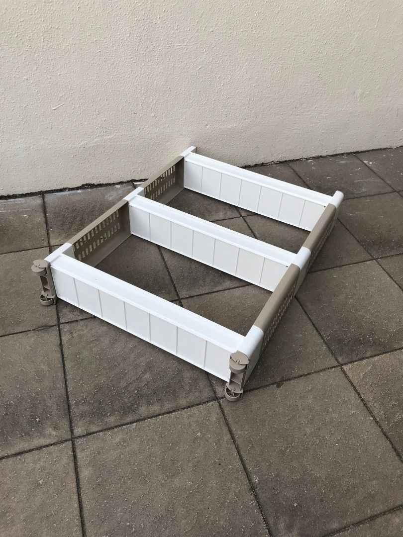 Ikea three tier and two tier racks with wheels. $10 each., Furniture ...