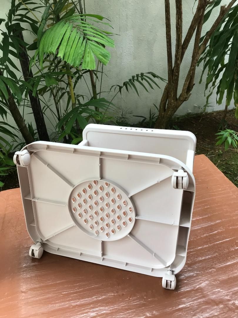 Ikea three tier and two tier racks with wheels. $10 each., Furniture ...