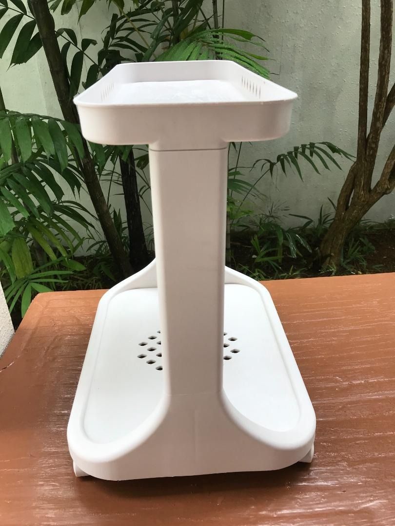 Ikea three tier and two tier racks with wheels. $10 each., Furniture ...