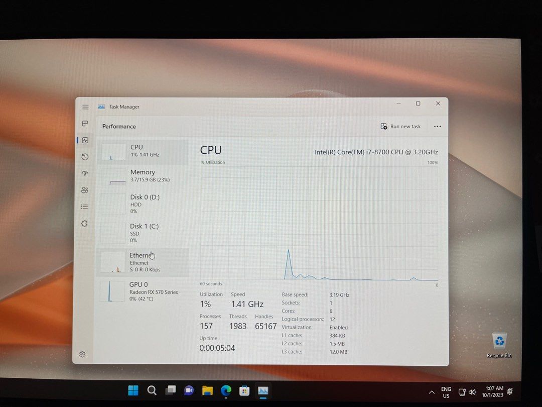 Intel 8th Gen i7 Custom Built PC, Computers & Tech, Desktops on Carousell
