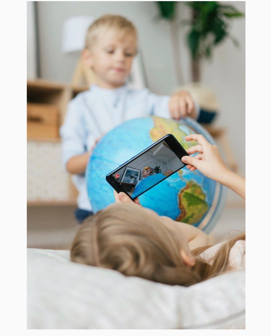 Interactive Globe Augmented reality AR, Hobbies & Toys, Toys & Games on ...