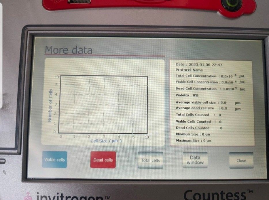 Invitrogen Countess Authomated Cell Counter for sale @ $1200 each (AAR ...