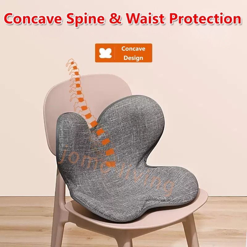 Japan No. 1 Posture Correction Chair Cushion Lumbar Waist Back Support ...