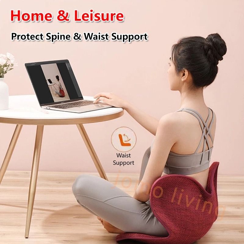 Japan No 1 Posture Correction Chair Cushion Lumbar Waist Back Support Ergonomic Orthopedic Back